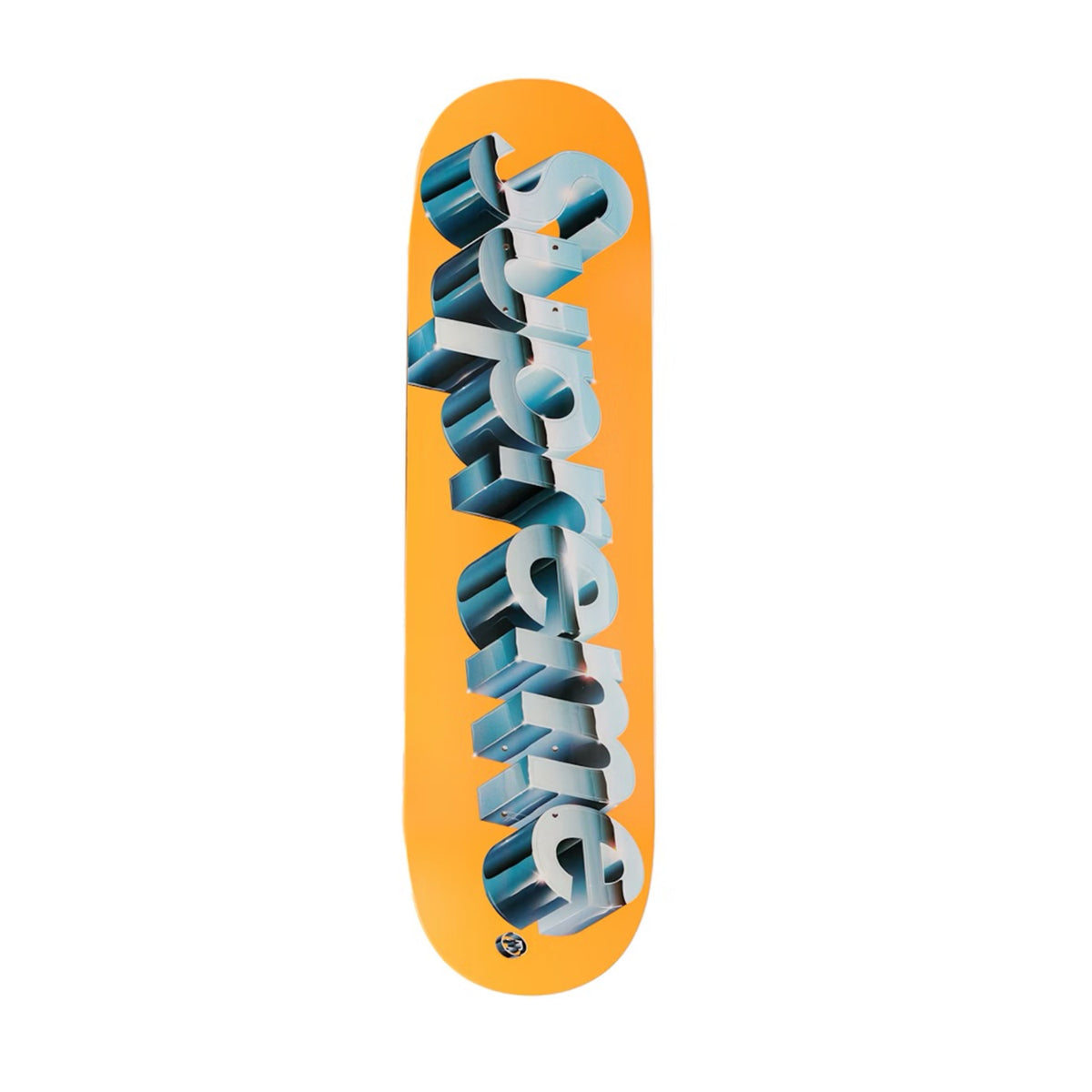 Supreme Chrome Logo Deck - 8.25” – wackshackuk
